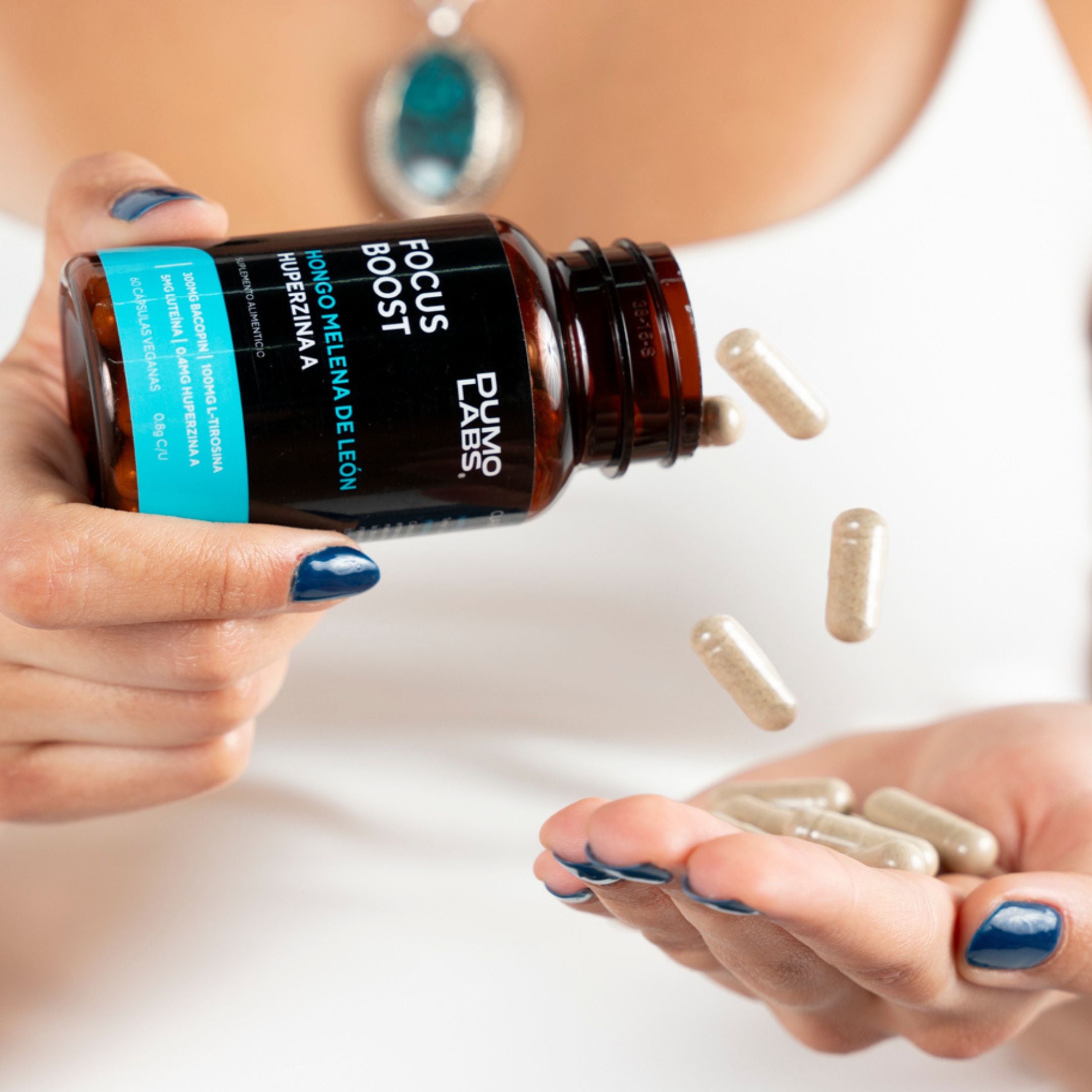 FOCUS BOOST | Nootrópico 100% natural | Huperzina A, Melena de León ...