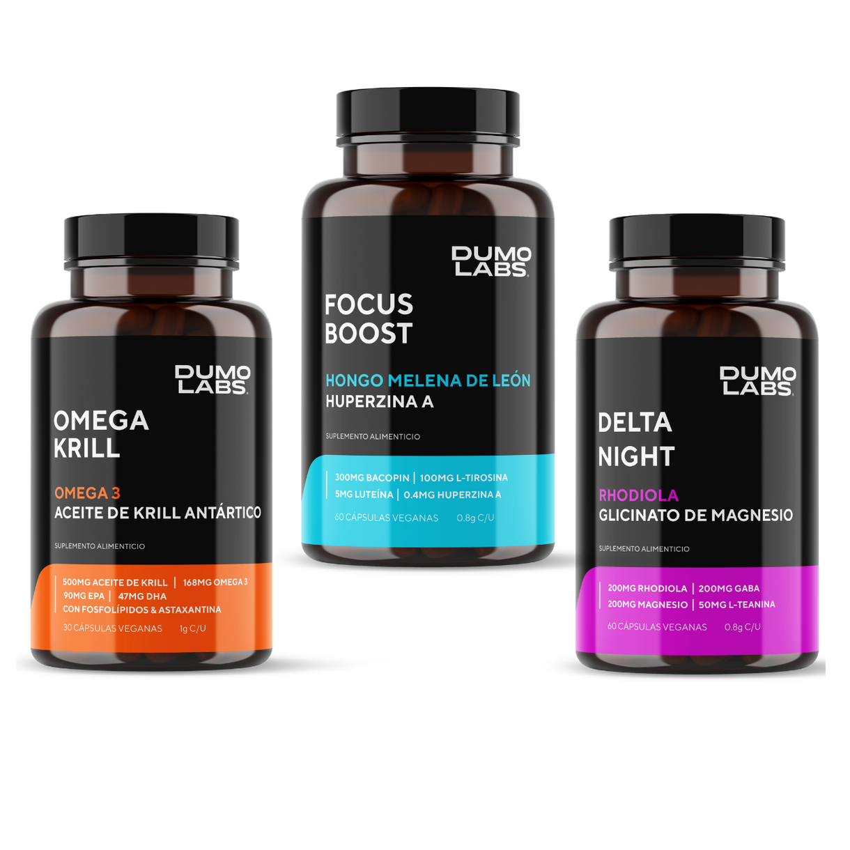 ALPHA KIT | Omega Krill + Focus Boost + Delta Night – Dumo Labs